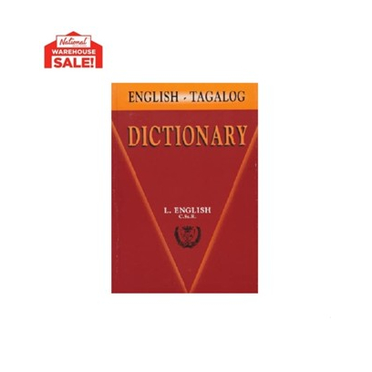English-Tagalog Dictionary Paperback (FOXING COPY) | Shopee Philippines