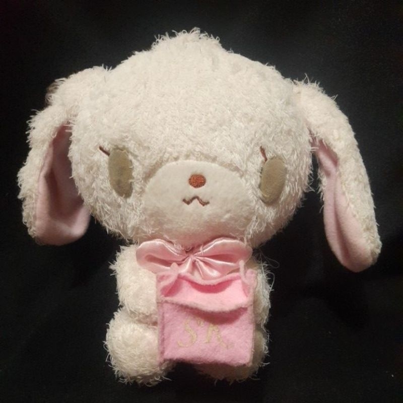 sanrio sugarbunnies mcdo hard toy ring; plush shirousa and ...