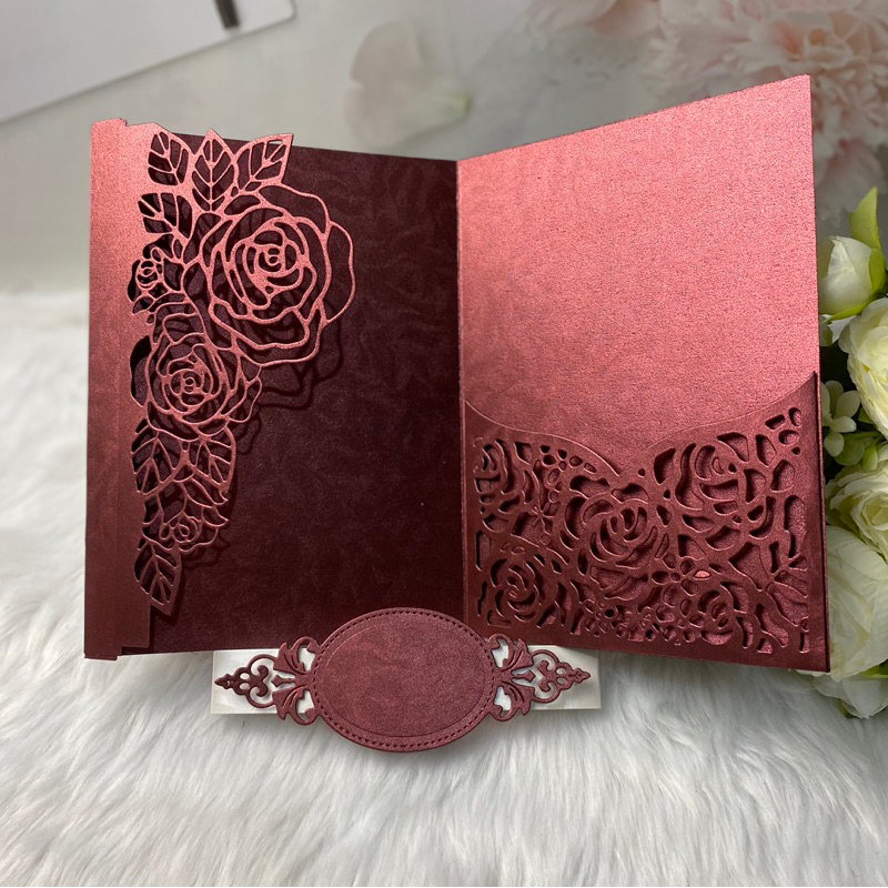 ️pretty paper ️ invitation cover sharah 5*7(5r) | Shopee Philippines