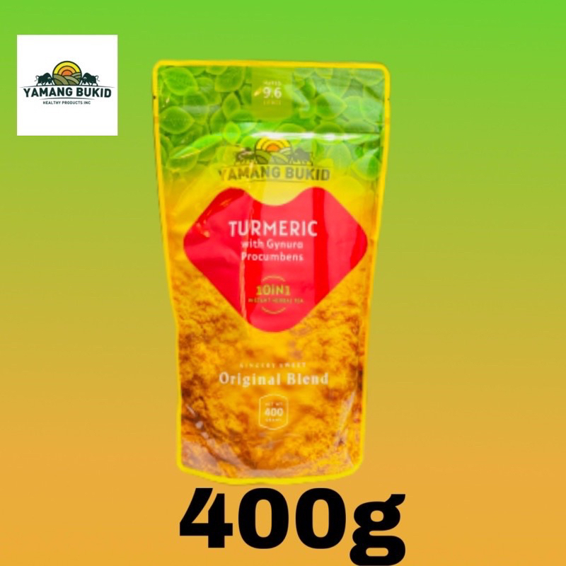 [NEW PRODUCT] Yamang Bukid Turmeric Instant Herbal Tea 400g | Shopee ...