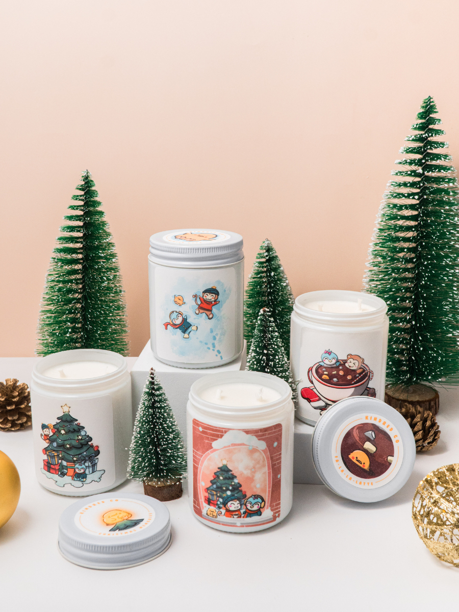 Kee & Guu: Christmas Collection — Scented Candles by Kindred Co ...