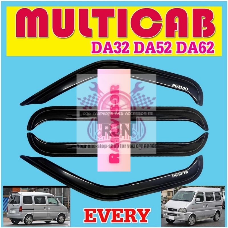 Window Sun Visor for Multicab DA32 Rain guard gutter | Shopee Philippines