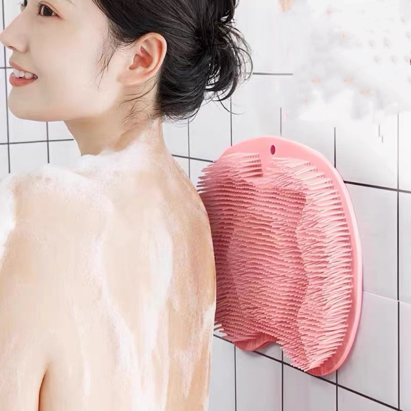 Bathroom Back Rub and Shower Brush Anti-slip Mat Foot massage brush ...