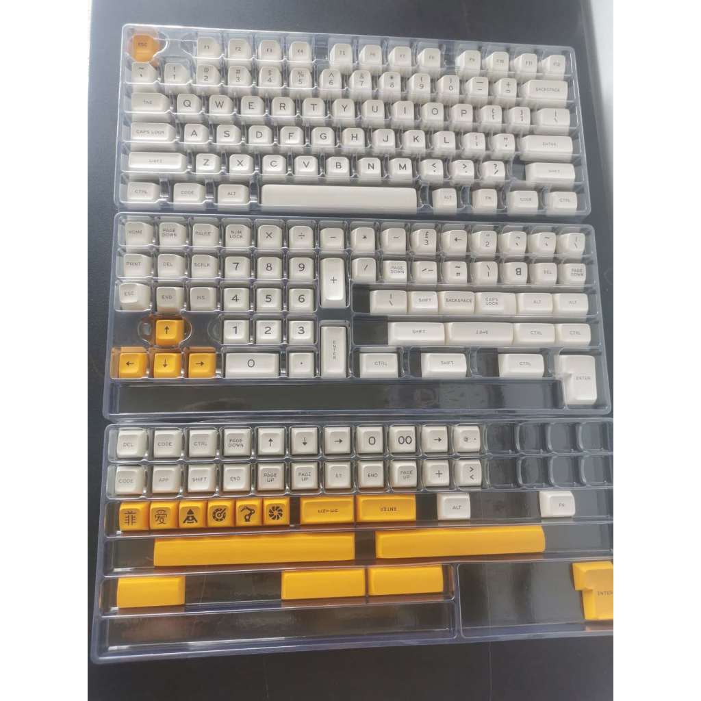 170 Keys Aifei Keycaps Double Shot SA Profile Key Dye-Sub Keycap for ...