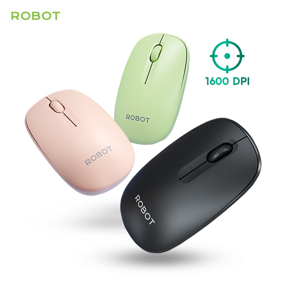 ROBOT M260 Wireless Mouse 2.4G Wireless Optical USB Mouse – 12 Months ...