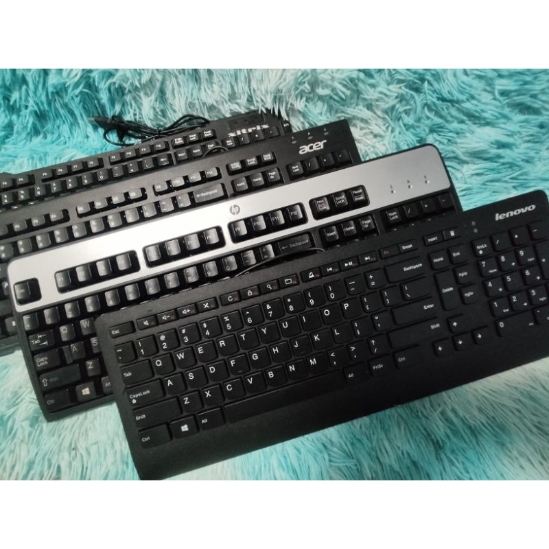 Keyboards Pre-loved USB Wired (Branded) | Shopee Philippines