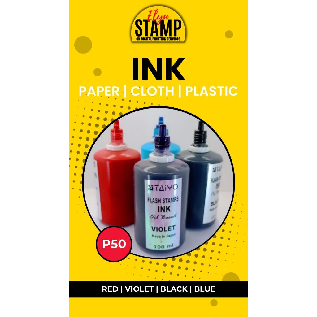 SELF INKING STAMP INK (FOR REFILL) | Shopee Philippines