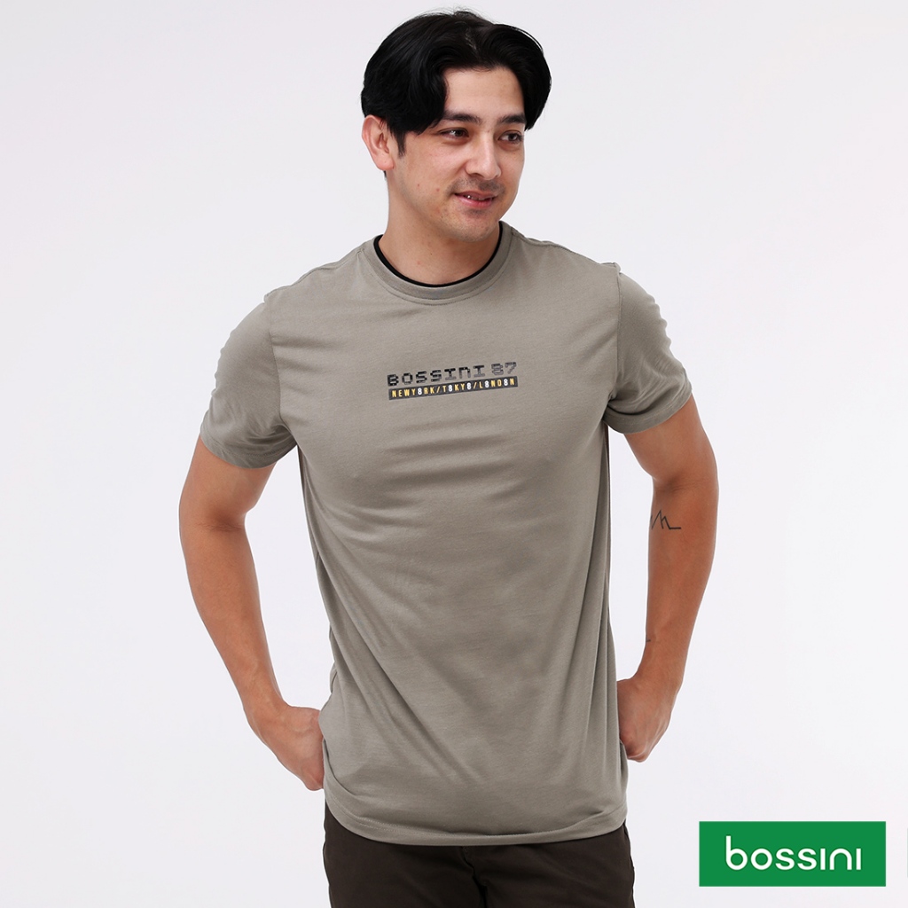 Bossini Round Neck Jersey Knits BST02-0390 | Shopee Philippines