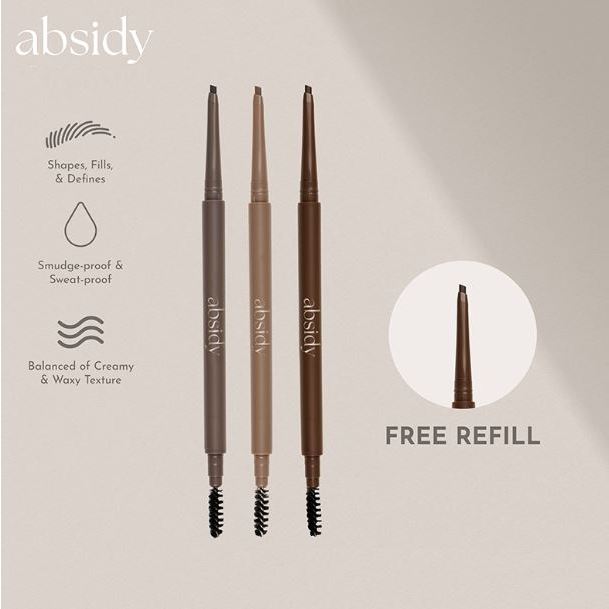 Absidy Shape & Define Eyebrow Pencil | Shopee Philippines