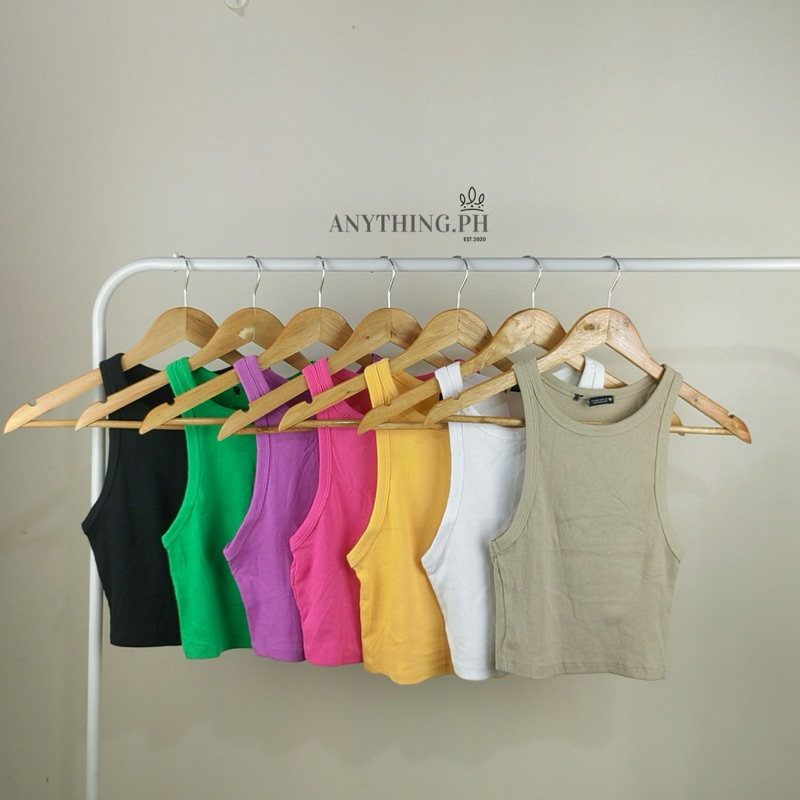 ZA*RA RACERBACK HALTER TOP | Original Overrun | Shopee Philippines