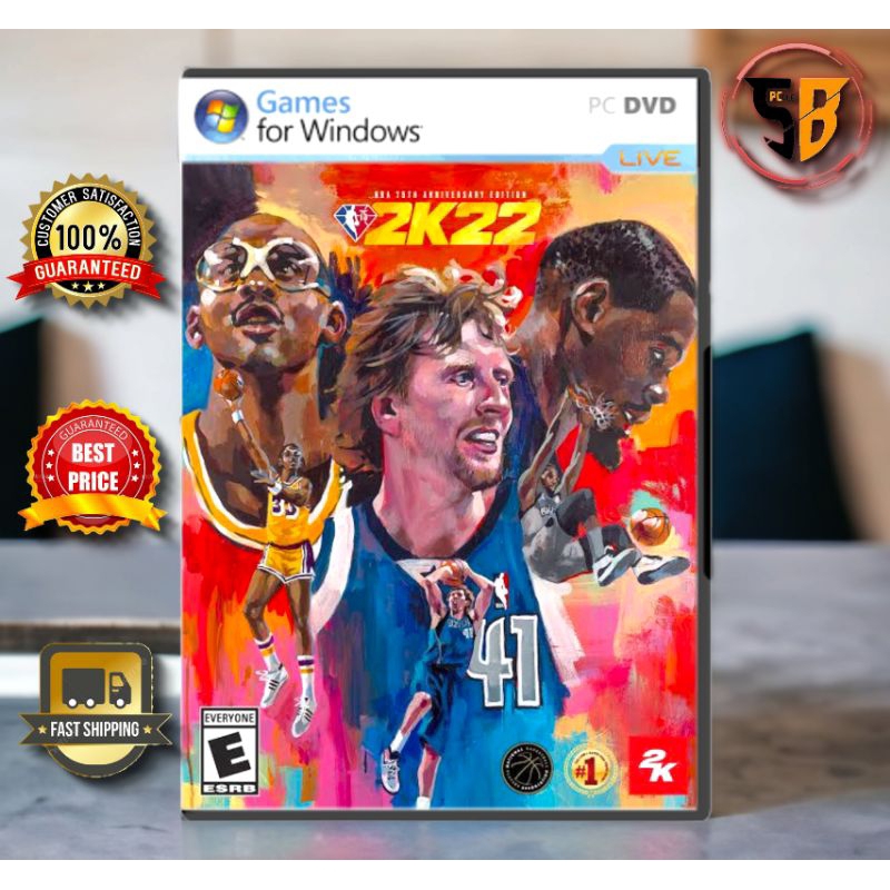 PC Laptop Video Game, NBA 2K22 75th Anniversary Edition, Windows OS Easy Install | Shopee ...