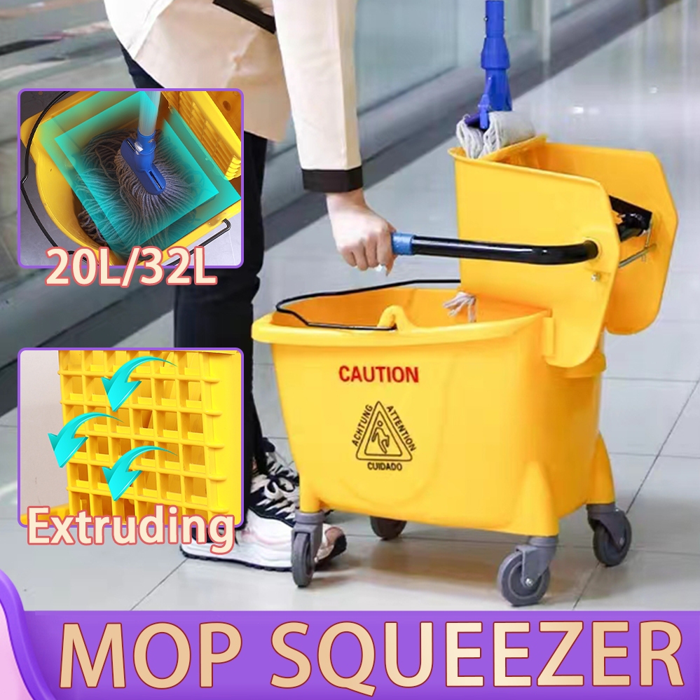Good Mop Squeezer Hygiene Cleaning Material Janitorial Mop Bucket Heavy ...