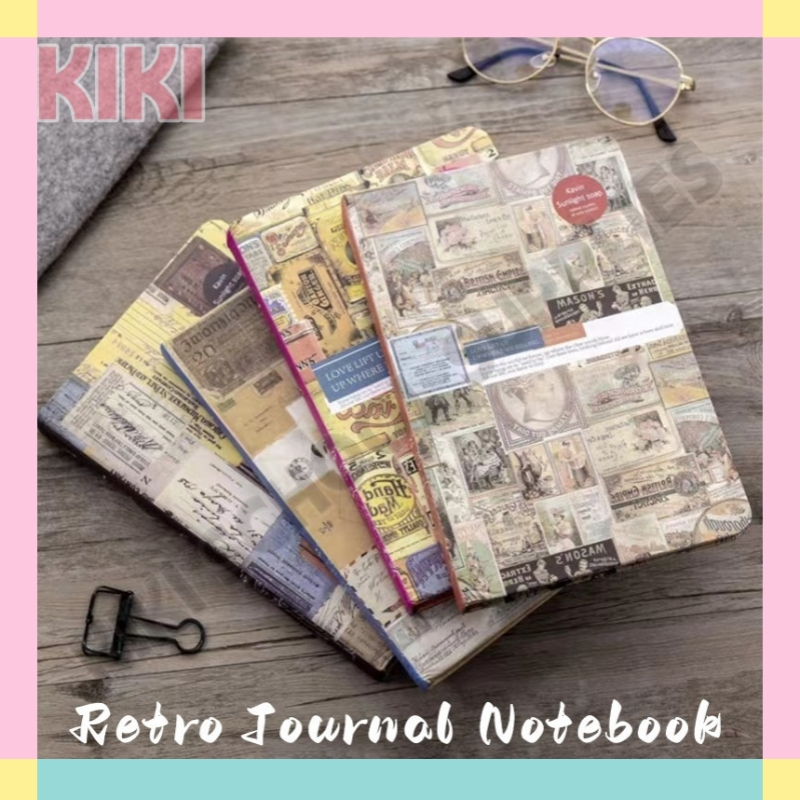 A5 European Retro Vintage Antique Stationary Journal Notebook Diary ...