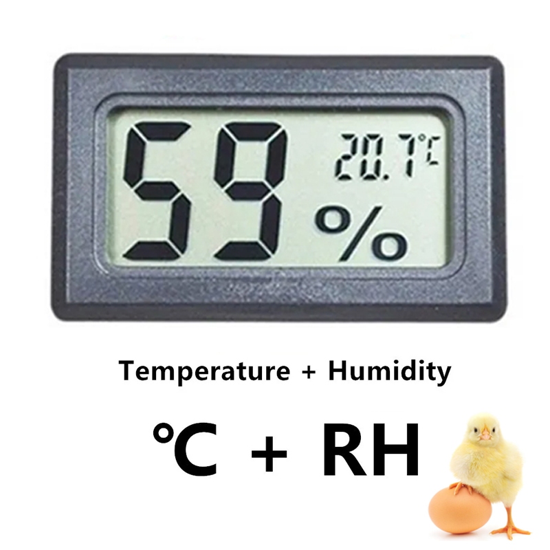 Digital LCD Display Automation Incubator Temperature Sensor Hygrometer ...