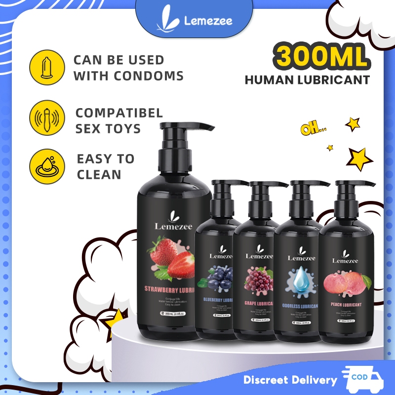 LEMEZEE Strawberry Lubricant 300ml For Men | Shopee Philippines