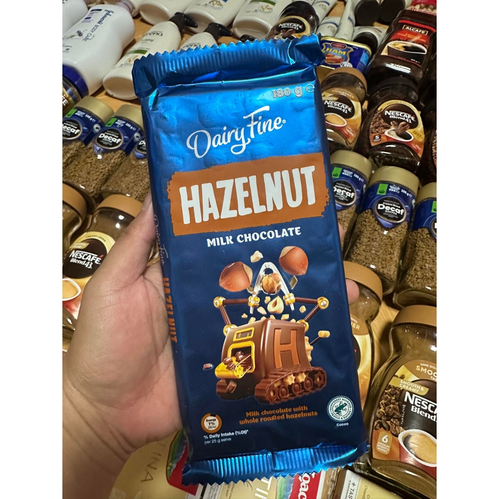 Dairy fine hazelnut milk chocolate bar 180g 03/2024 exp | Shopee ...