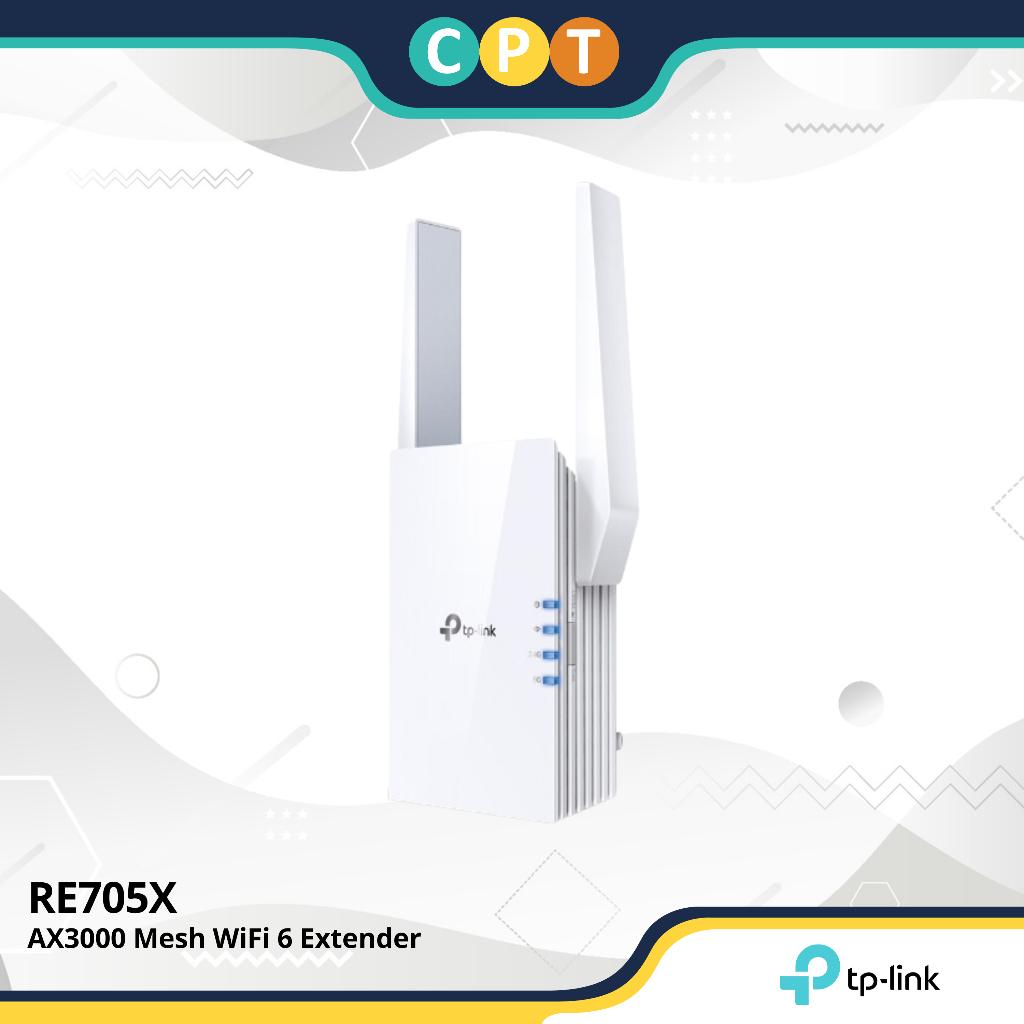 [NEW ARRIVAL] TP-Link RE705X AX3000 Dual Band Gigabit MU-MIMO OneMesh ...