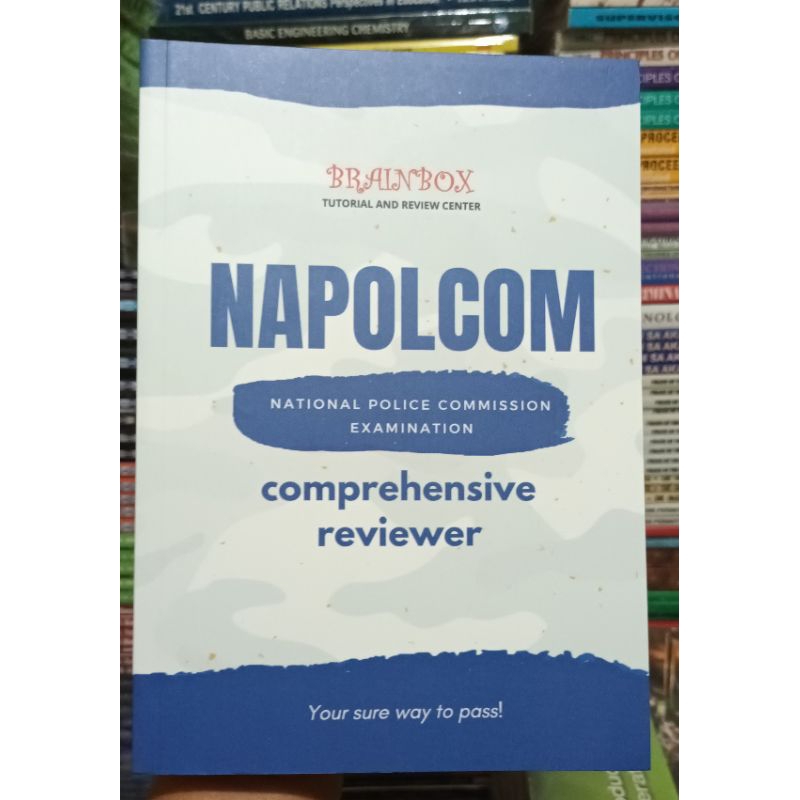 NAPOLCOM COMPREHENSIVE REVIEWER BRAINBOX (BRAND NEW) | Shopee Philippines