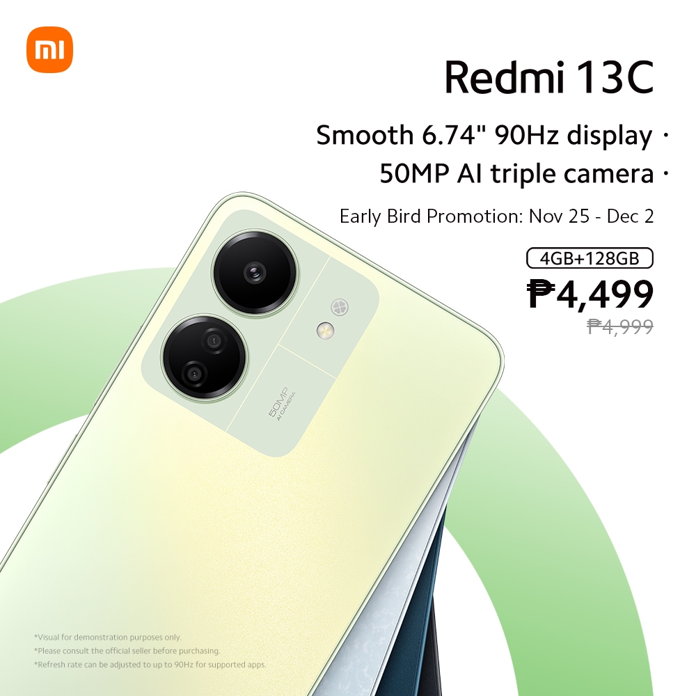 Redmi 13C 4+128G Global Version with 1-year Warranty Online Exclusive ...