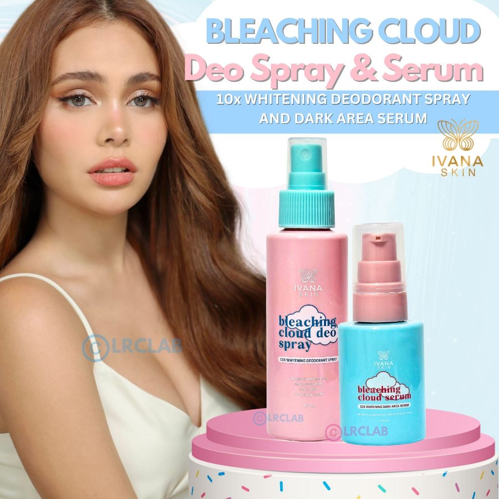 Ivana Skin Underarm Deodorant Spray & Serum Kili Kili Whitening Cloud ...