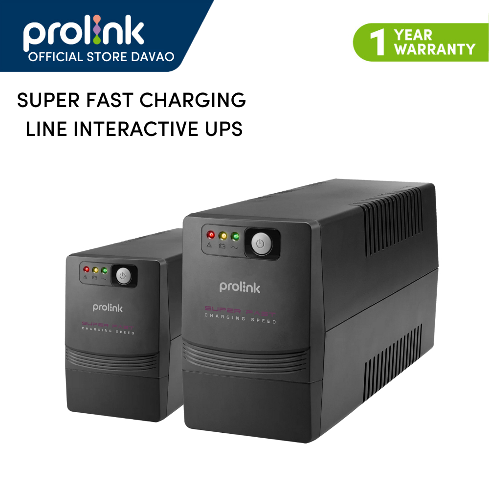 Prolink UPS with AVR Simulated Sine Wave Synology Supported PC, Router ...