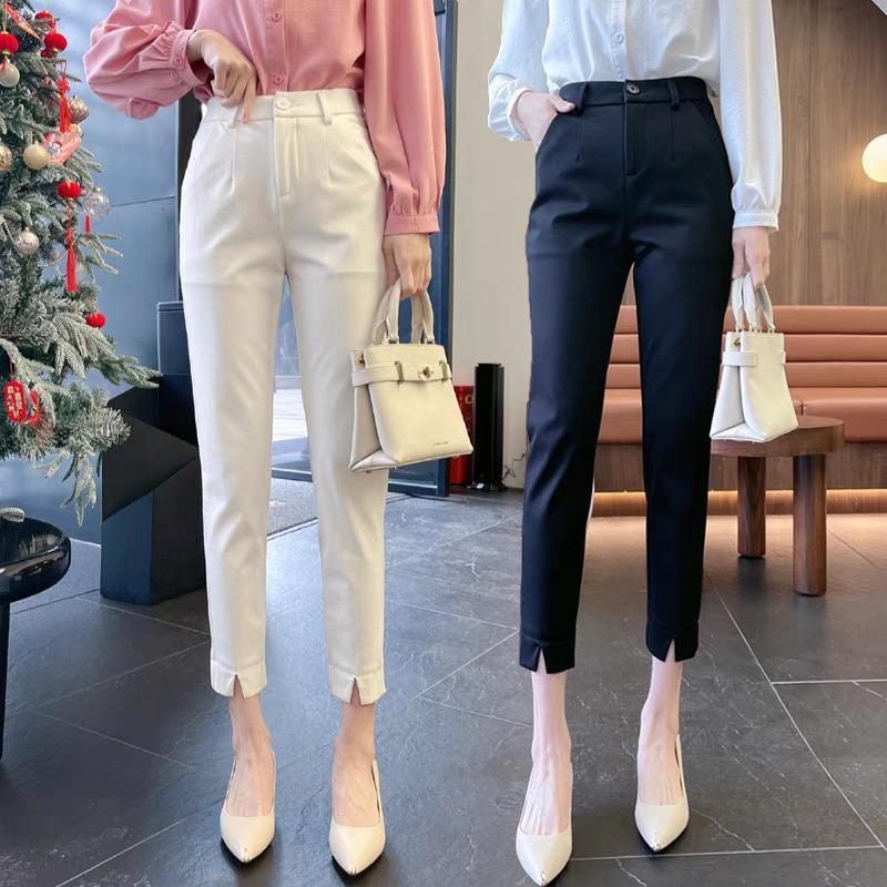 Kinwoo M-2XL Soft Slim Fit Trouser For Women | Shopee Philippines