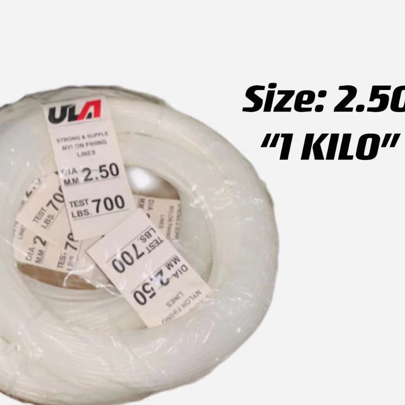 (PER 1 KILO/PACK) Ula Strong Nylon Fishing Lines Grass Cutter Trimmer ...