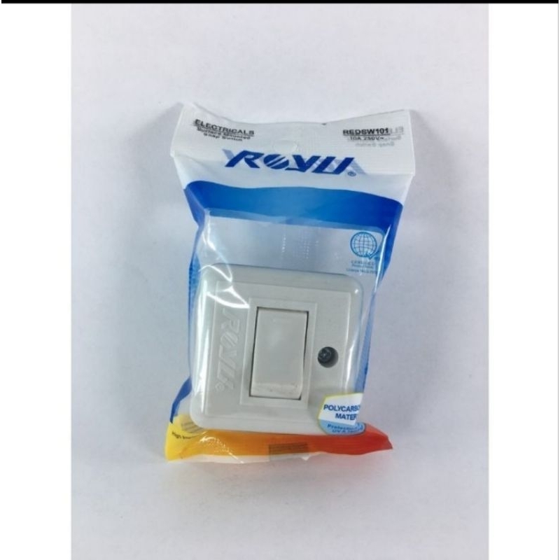 Royu brand high quality made Surface mounted snap switch 10A 220v ...