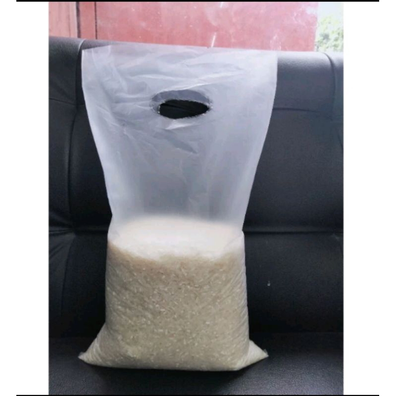 100pcs 1kgs Rice Packaging Plain, Transparent | Shopee Philippines