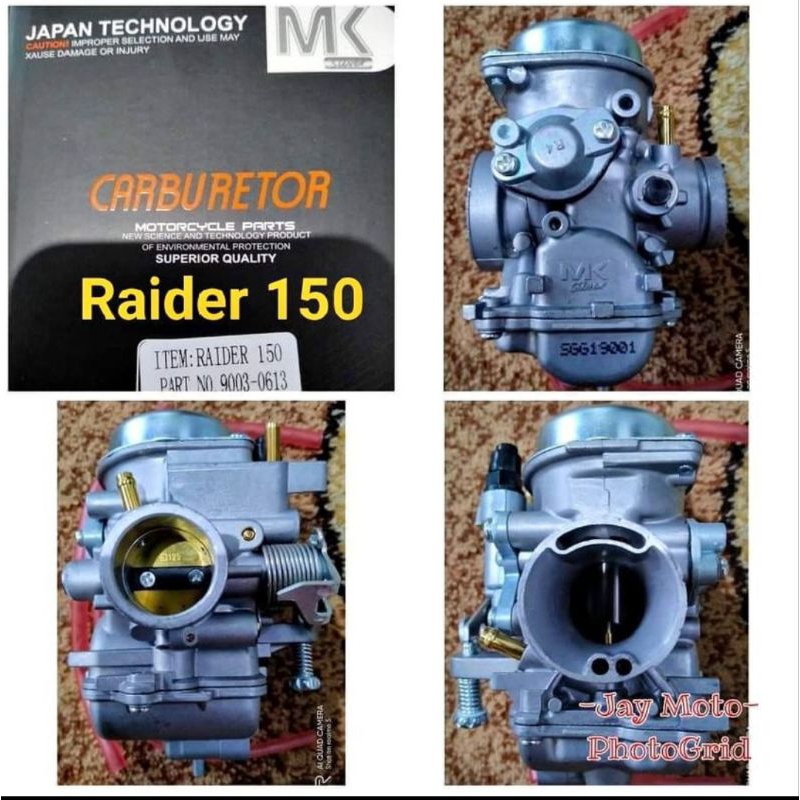 Suzuki RAIDER 150 ORIGINAL Motorcycle Makoto Carburetor | Shopee ...