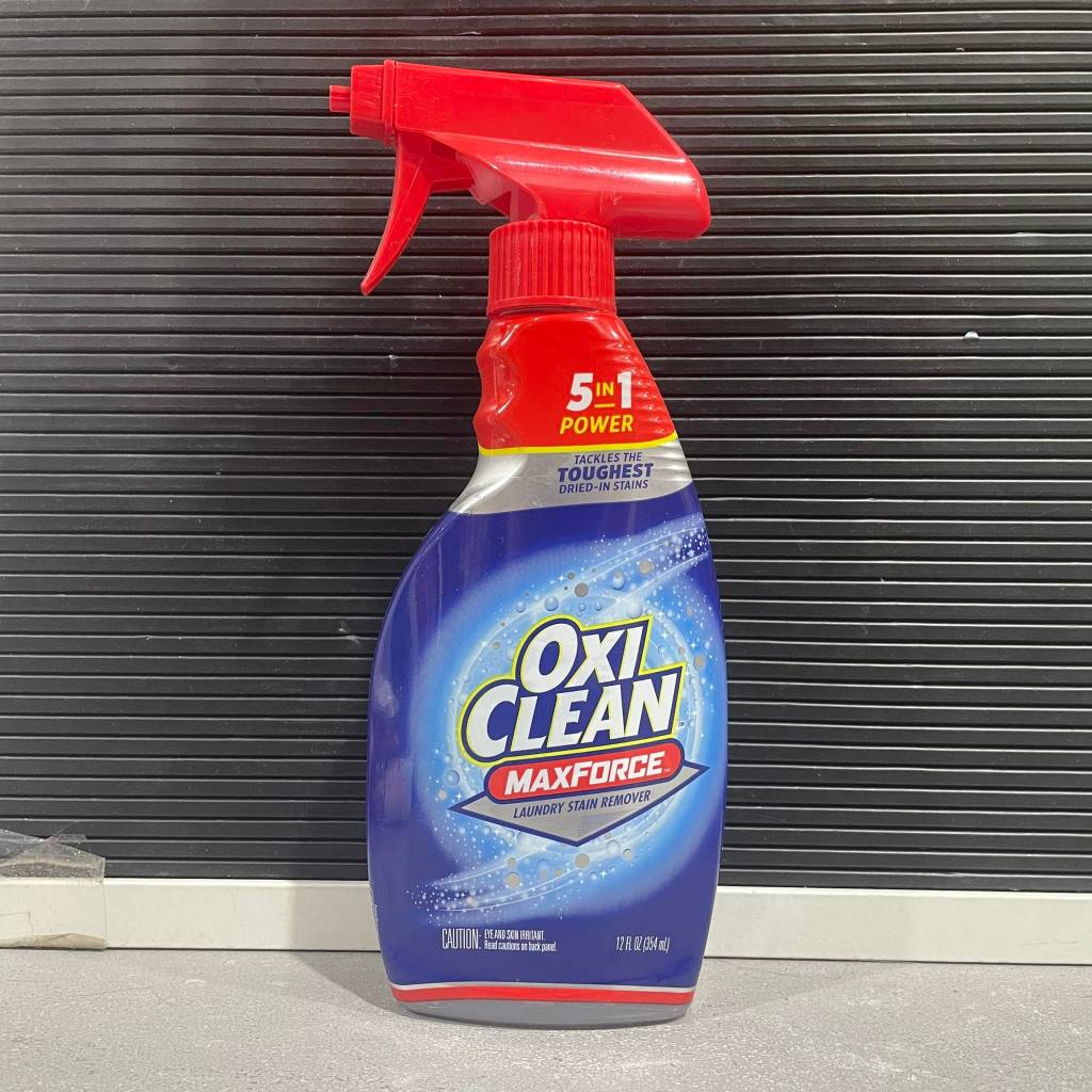OxiClean Max Force Laundry Stain Remover Spray 354ml | Shopee Philippines
