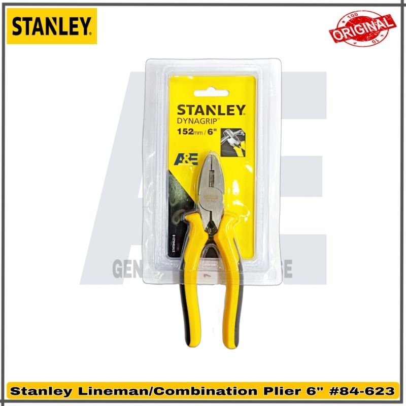 Stanley Dynagrip Pliers ( Long Nose , Combination , Diagonal, Groove ...