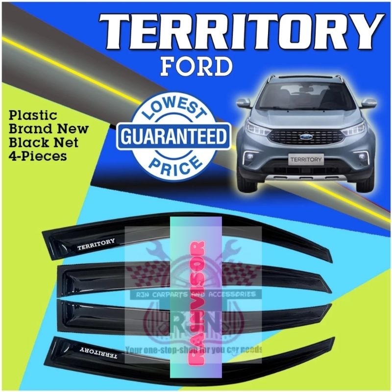 Window Sun Visor for Ford Territory rain guard gutter | Shopee Philippines