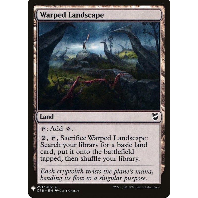 Warped Landscape - The List - Common - MTG Cards (WotC) | Shopee ...