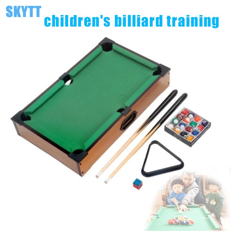 Classic Mini American Billiard Table Set For Kids Portable Pool Table ...