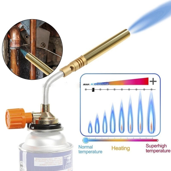 Gas lighter kitchen bbq flame gun cooking torch handy fire gun ...