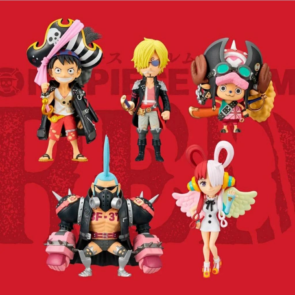 Authentic WCF One Piece FILM RED World Collectable Figure Vol.1 Individual Fig | Shopee Philippines