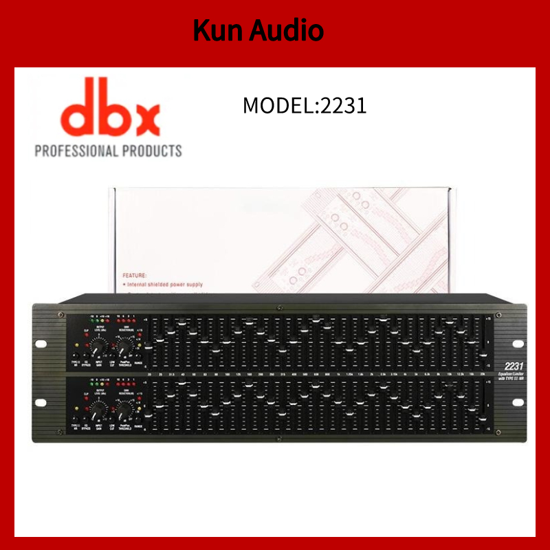 dbx 2231/2231S 20 SERIES EQUALIZER / LIMITER with TYPE III NR DBX 2231/2231S | Shopee Philippines