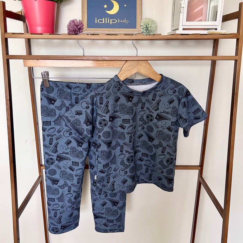 Idlip kids BOYS(1-8yo) Printed Cotton Pajamas Terno Set - Collection 1 ...