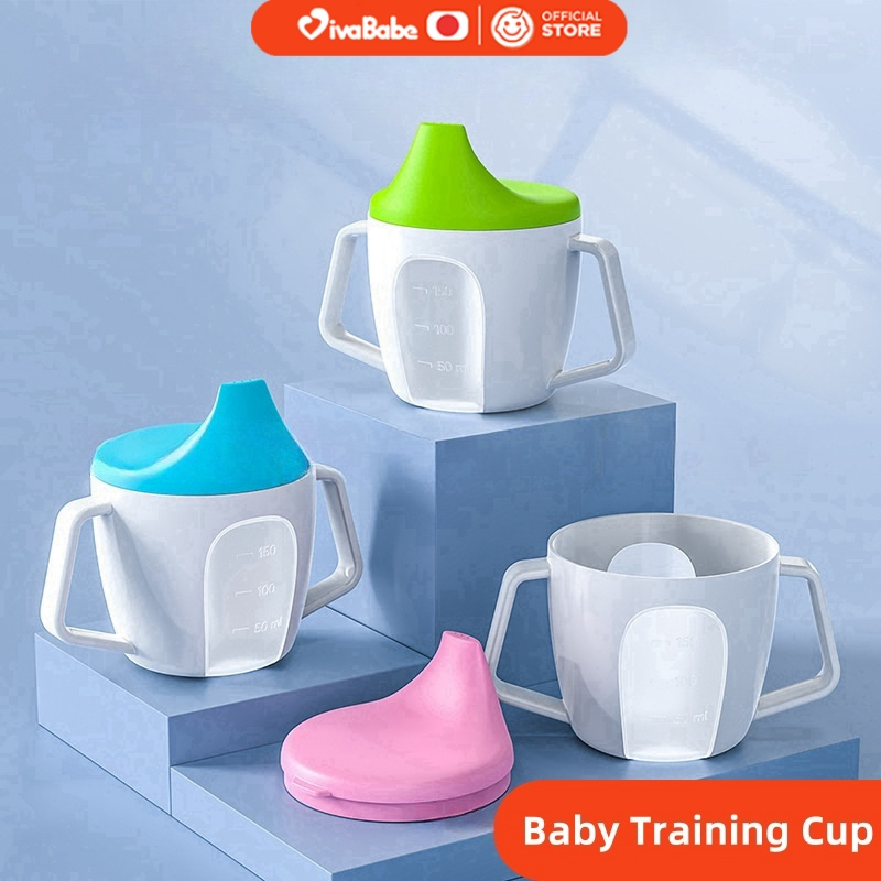 Duckbill Cup Baby Learning Cup Polya Cup With Handle Scale Baby Water ...