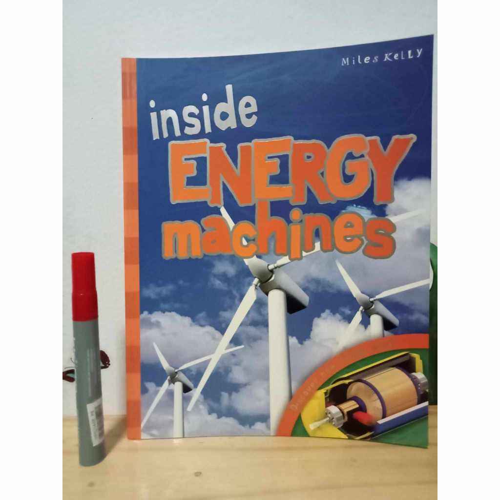 Inside Energy Machines by Miles Kelly [40 Pages] | Shopee Philippines