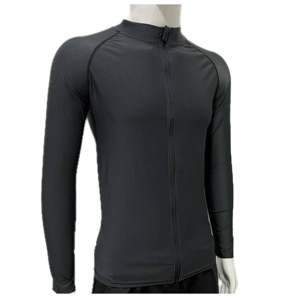 unisex rashguard swimming long sleeves uv sun protection rash guard ...