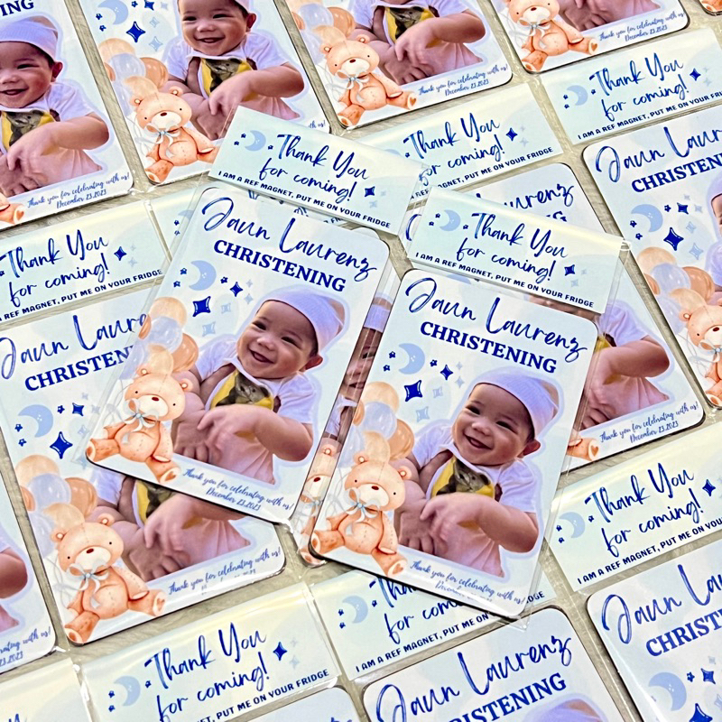 Personalized Ref Magnet (Atm Size) | Shopee Philippines