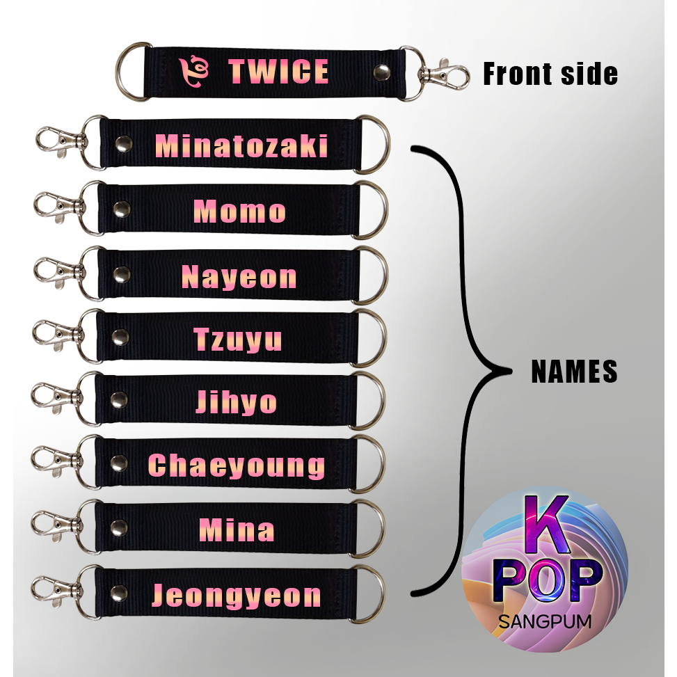 Twice Key chain with names | Shopee Philippines