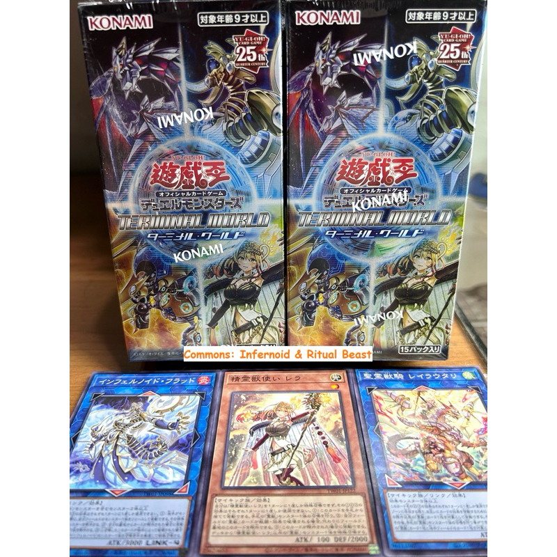 Yugioh! Terminal World TW01 Assorted Commons (5 for 159) [Infernoid & Ritual Beast] | Shopee ...