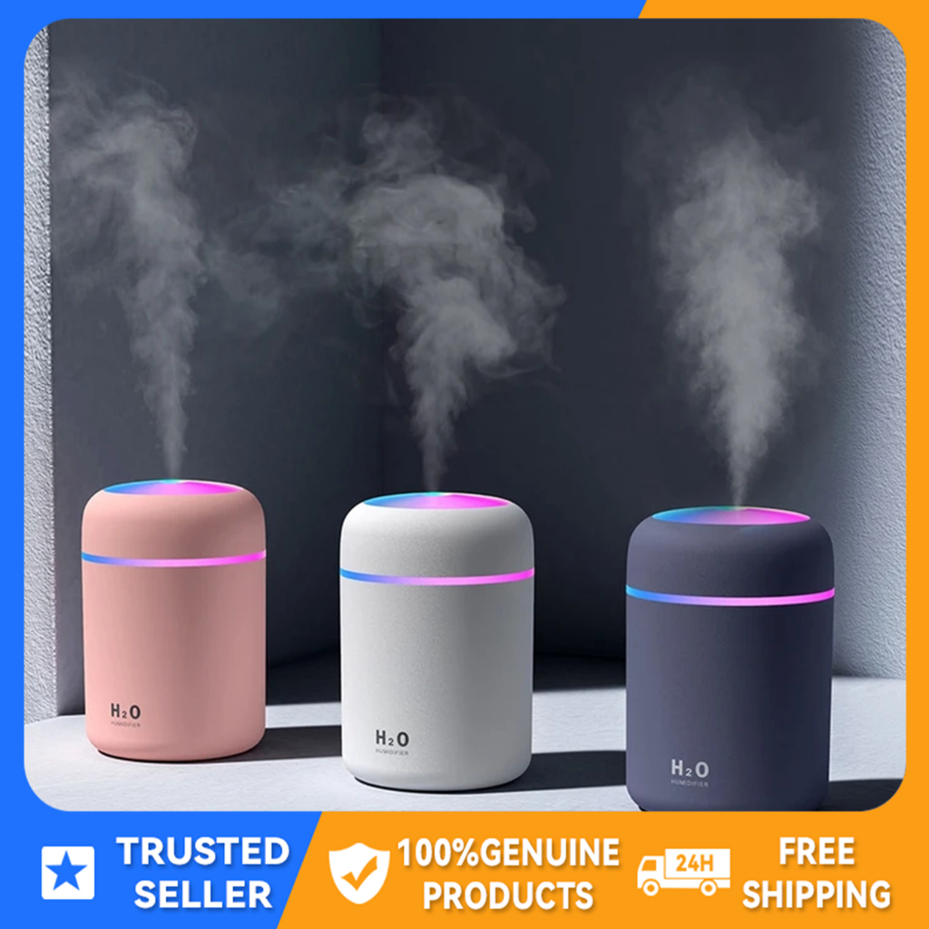 H2O Portable USB 300ML Mini Humidifier Machine DazzleCup Aroma Diffuser ...
