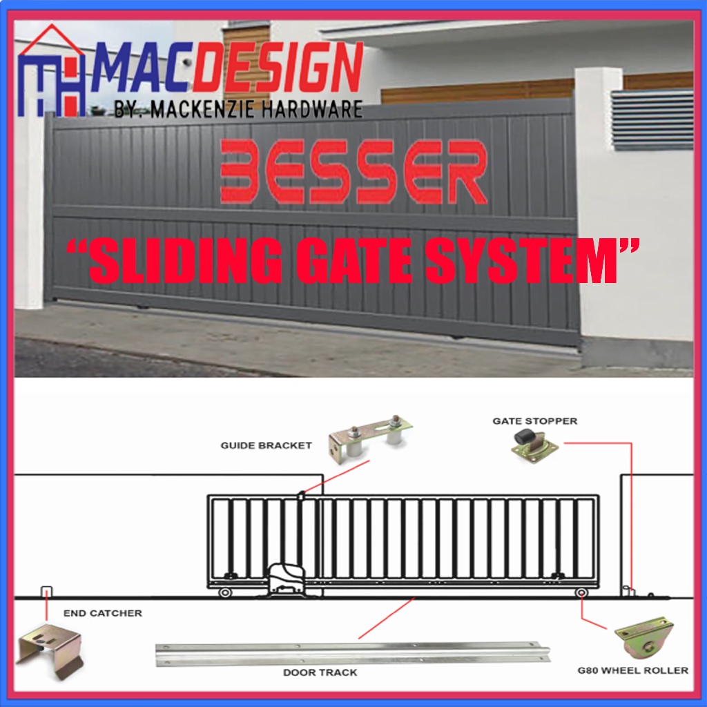 BESSER SLIDING GATE SYSTEM | Shopee Philippines