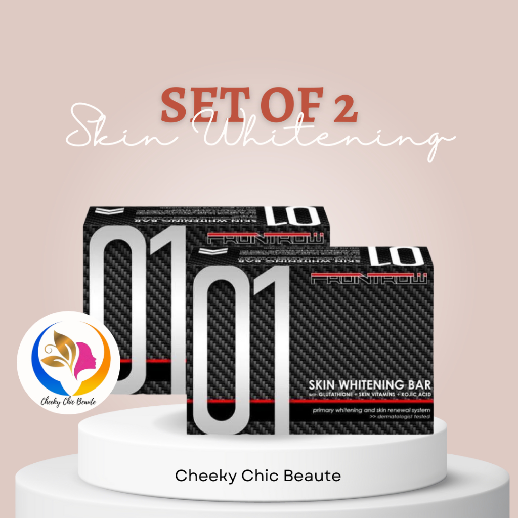 Frontrow Skin Whitening Soap 01 set 2 | Shopee Philippines