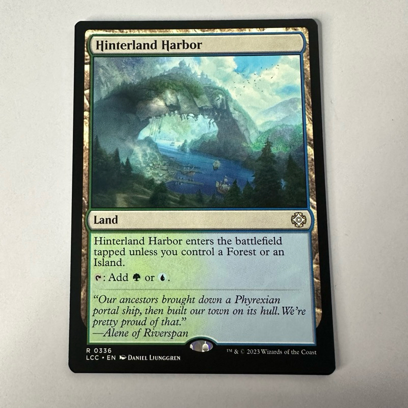HINTERLAND HARBOR | LAND | DMR DOMINARIA REMASTERED | MULTICOLOR | MTG ...