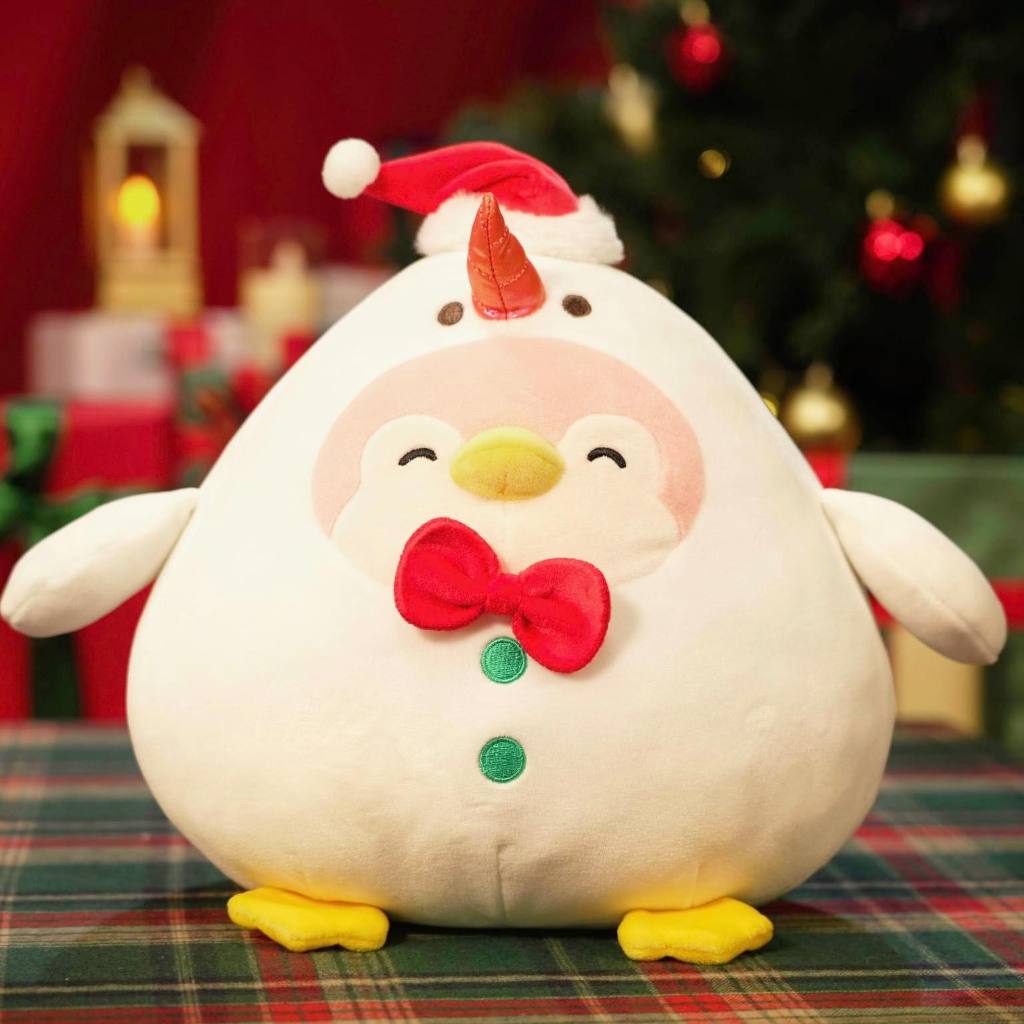 ️ PINK | BLUE CHRISTMAS PENGUIN COSTUME SNOWMAN ️ 25CM by Miniso ...
